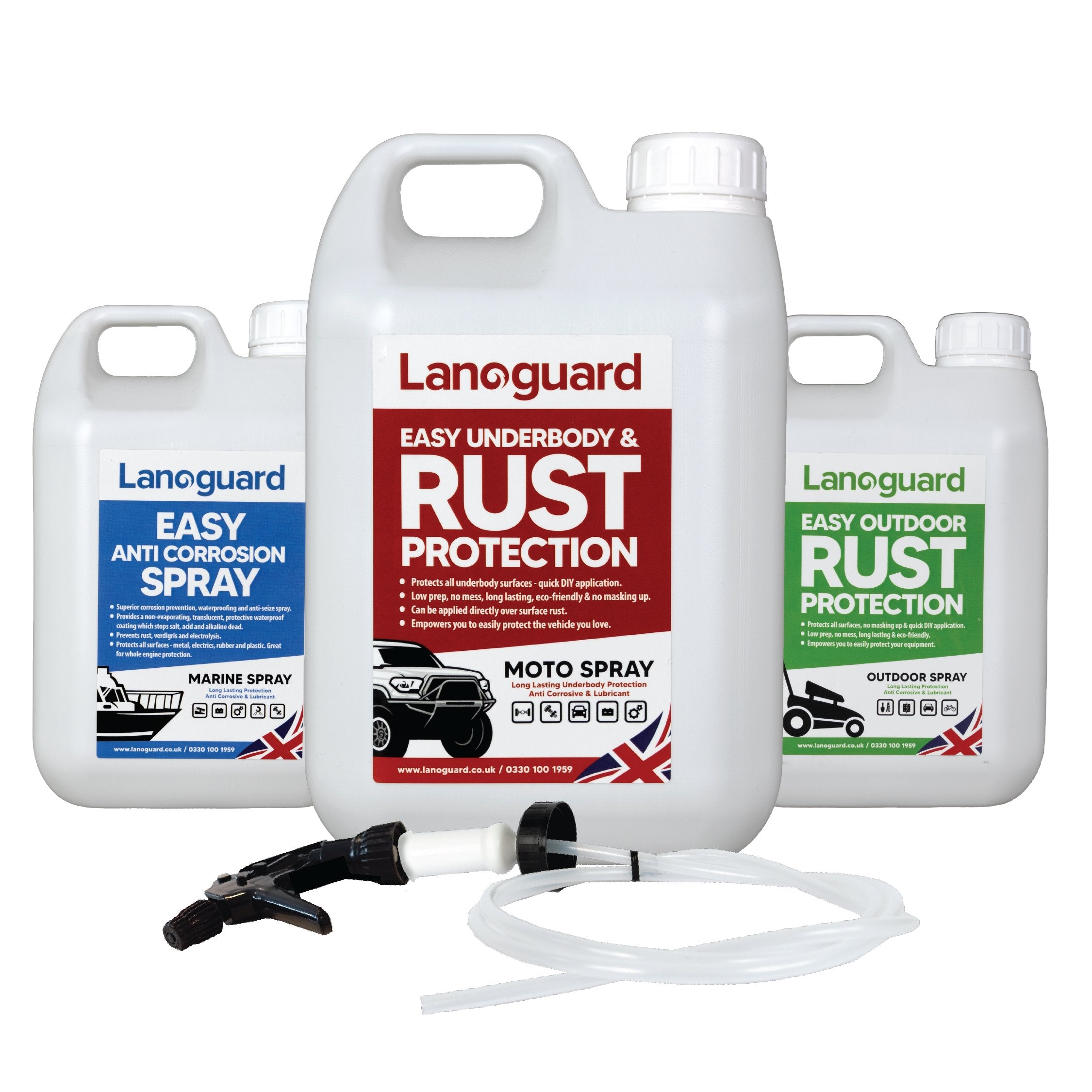 Lanoguard Rust Protection & Prevention - Products and Kits