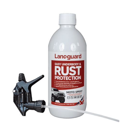 Lanoguard Moto Spray Top Up - Lanolin Underbody Rust Protection Spray