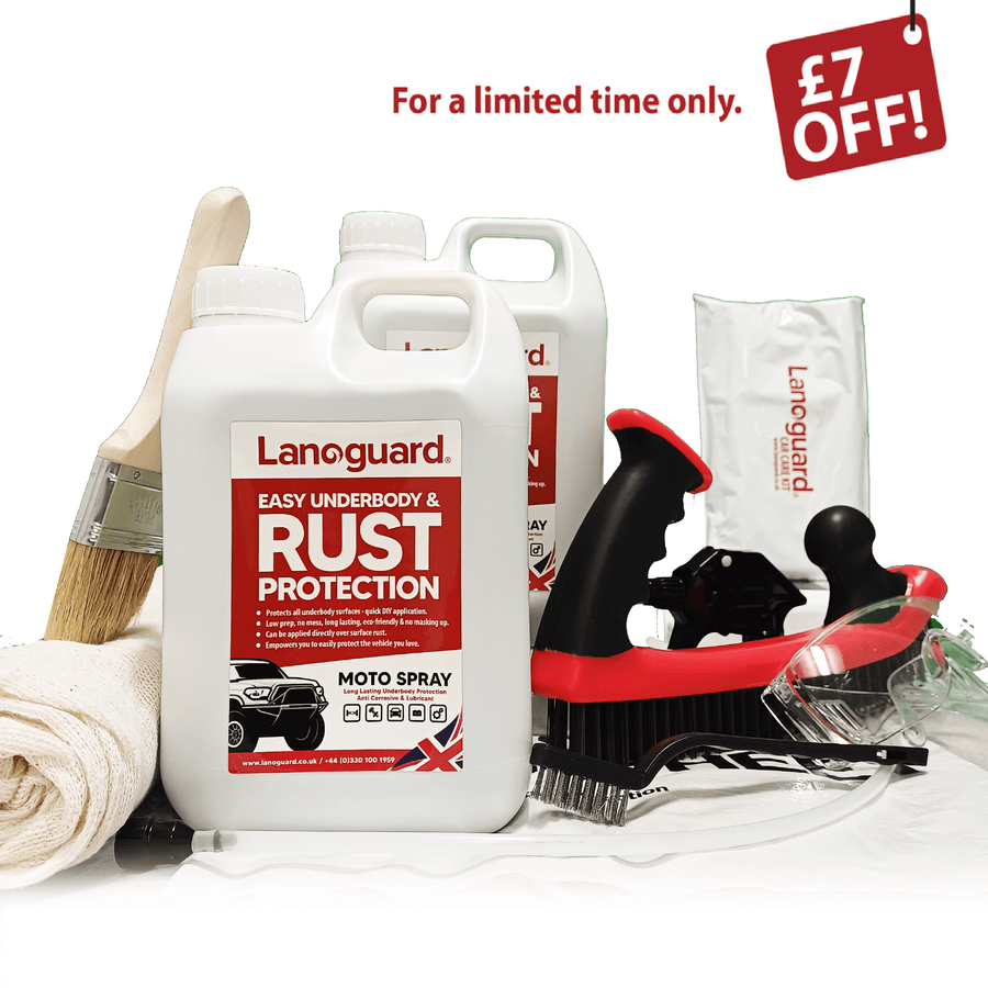 Lanoguard Car Underbody Rust Protection & Prevention - Kits