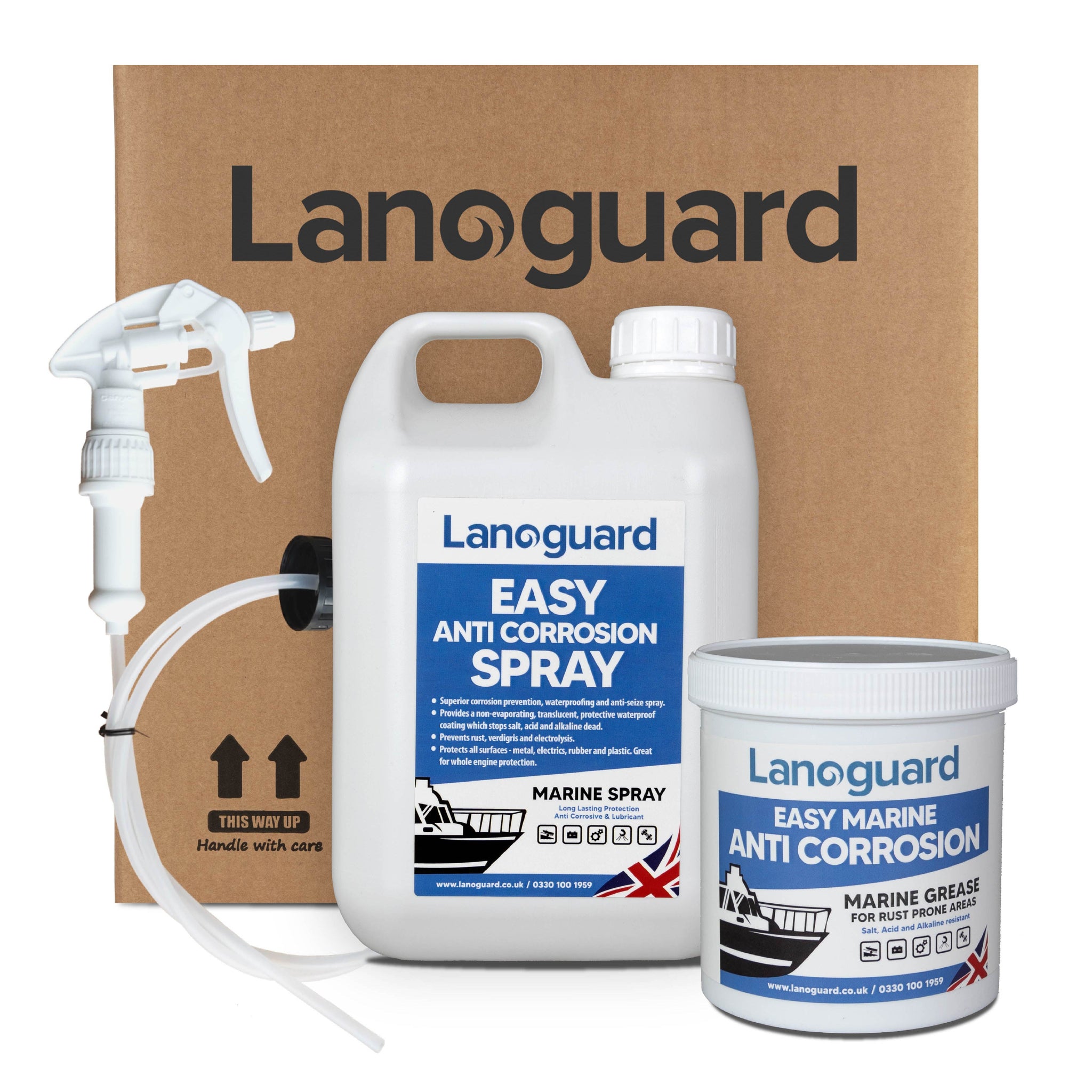 Marine Anti-Corrosion Sprays and Protection Solutions | Lanoguard