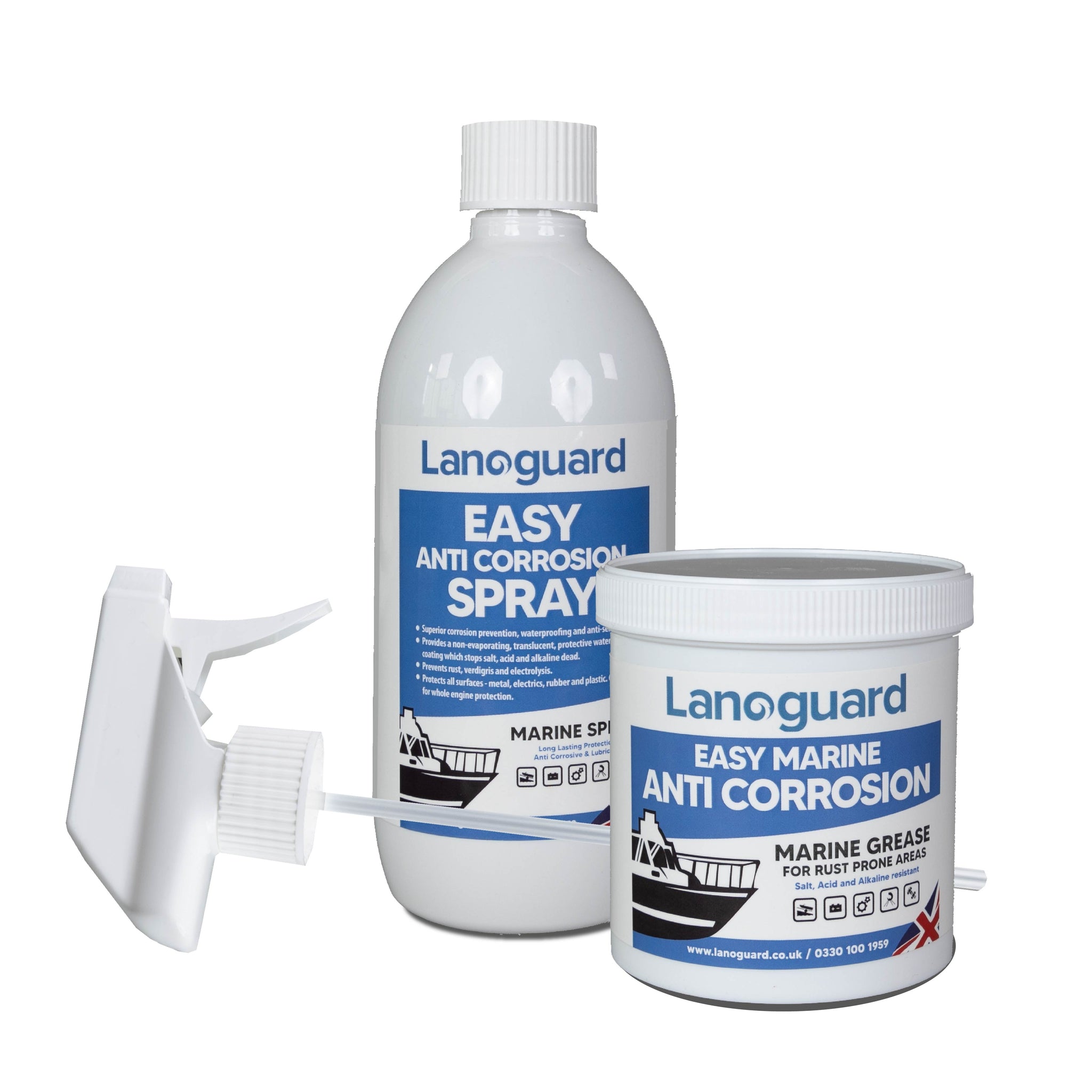 Marine Anti-Corrosion Sprays and Protection Solutions | Lanoguard
