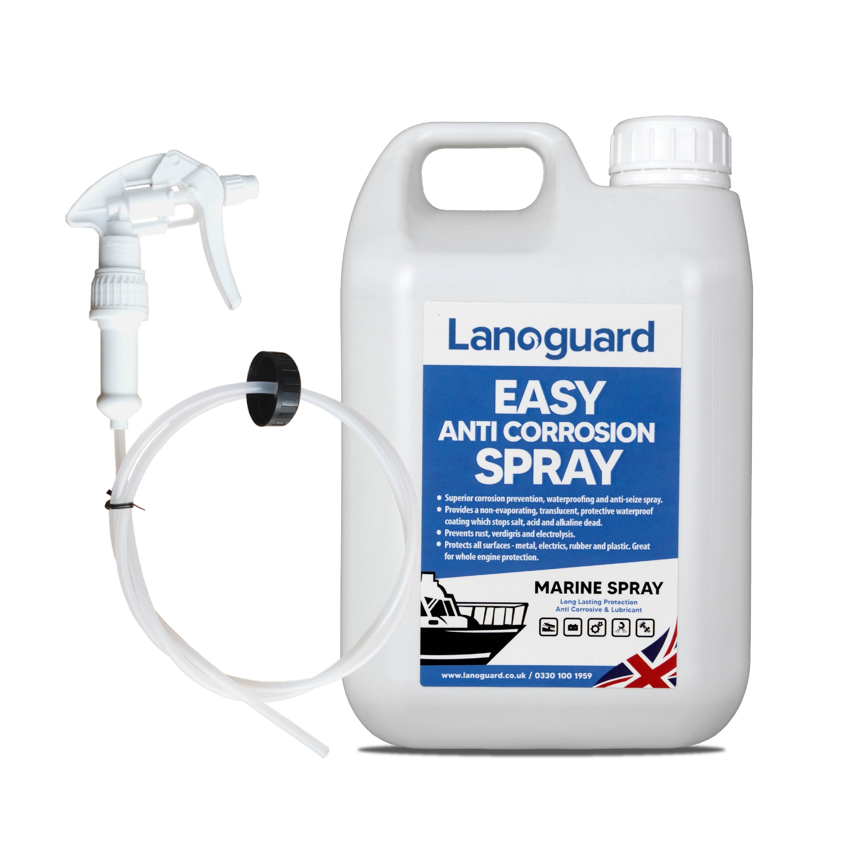 Anti-Rust Spray - Anti-Seize and Anti-Corrosion | Lanoguard