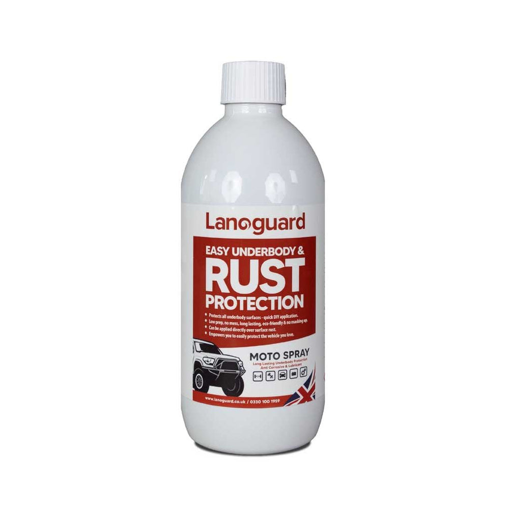 Lanoguard Moto Spray Top Up - Underbody Rust Protection Spray